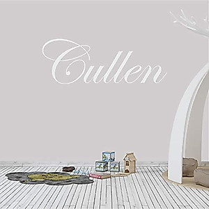 Custom Name Or Phrase Vinyl Wall Decal in Multiple Fonts and Sizes, Girl's Nursery Room, Girl's Name, Vinyl Wall Stickers for Kids, Boy's Name Wall Decal, Boy's Nursery Room, Wall Decal KUD177