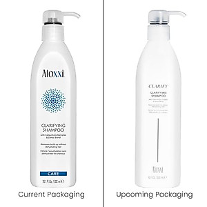 ALOXXI Clarifying Shampoo for Color Treated Hair - Removes Residue and Build-Up from Hard Water - Sulfate & Paraben Free Shampoo - Detox Shampoo for Deep Cleansing, 10.1 Fl Oz