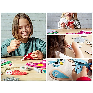 Felt Fabric | 72" inches Wide & 1.6mm Thick Black Fabric | Non-Stiff, Soft Fabric Material | Felt Fabric by The Yard | Soft Felt Roll for Crafts, Sewing and Padding | Half Yard Fabric Black