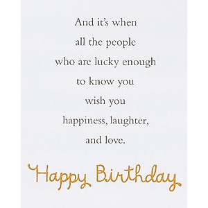 American Greetings 40th Birthday Card (When The Fun Begins)