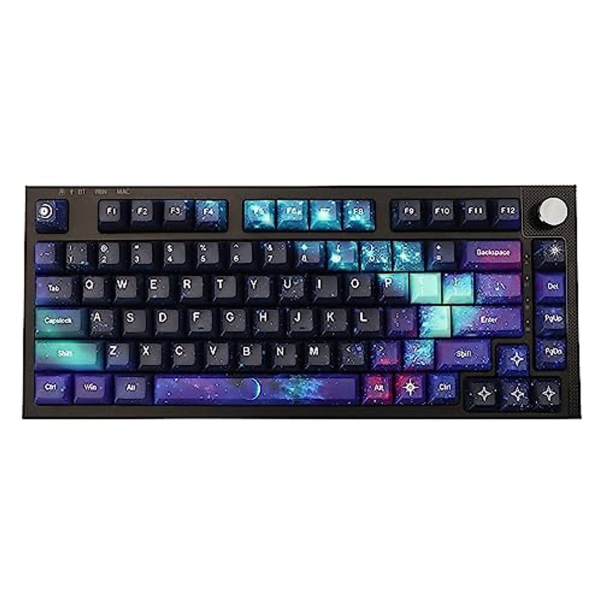 JSJT Keycaps KCA Profile Star Wars Keycaps Full 139 Keys PBT Dye Sublimation Custom Keycap Set for ANSI/ISO Layout 64/68/87/96/104/108 Cherry MX Switch Mechanical Gaming Keyboard