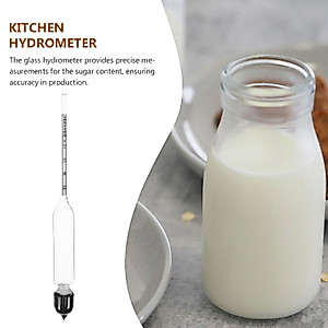 Luxshiny Lactometer Milk Lactometer Hydrometer Milk Density Tool Syrup Hydrometer Test Measurement Tools Dairy Industry Milk Quality