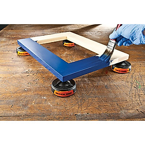 Silverline Tools 695451 Bench Cookie Cones 4pk, Black