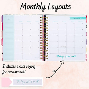 2023 Organized Chaos, 18 Month Large Daily Planners/Calendars: Votum Planners with Monthly, Weekly and Daily Views - Personal Planner Notebook for Work or Home (January 2023 - June 2024)