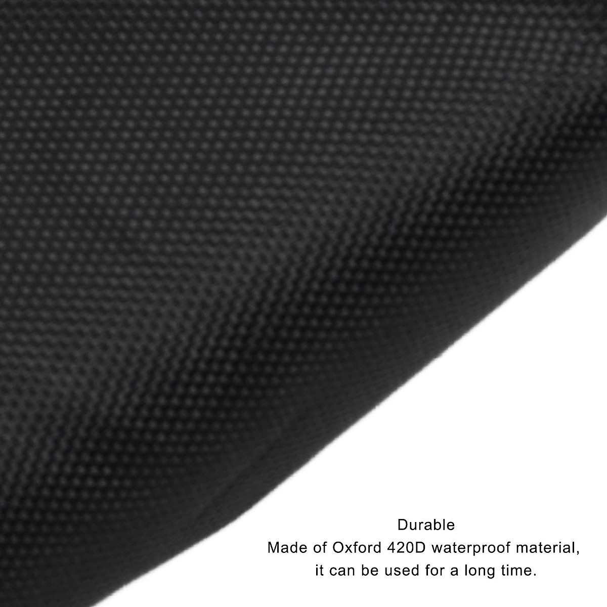 Heater Cover, Oxford 420D Good Flexibility Waterproof Cover Shrink Rubber Rope for Electric Heater for Home for Outdoor