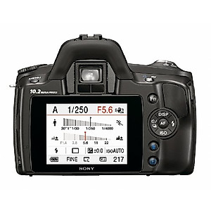 Sony Alpha A230L 10.2 MP Digital SLR Camera with Super SteadyShot INSIDE Image Stabilization and 18-55mm Lens (Discontinued by Manufacturer)