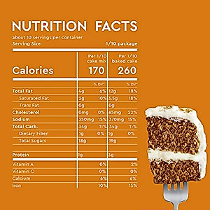 Duncan Hines Signature Perfectly Moist Spice Cake Mix 15.25 Ounce