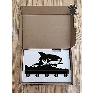 Hook with Shelf Hanger for Clothes Hanger for Coats Hats The Shallows Shark Protective Animals Great Movie Peripheral Product DIY Design Gift for Girlfriend Boyfriend Wild Life