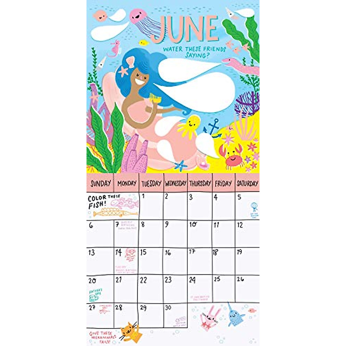 Magical Activity Wall Calendar 2021