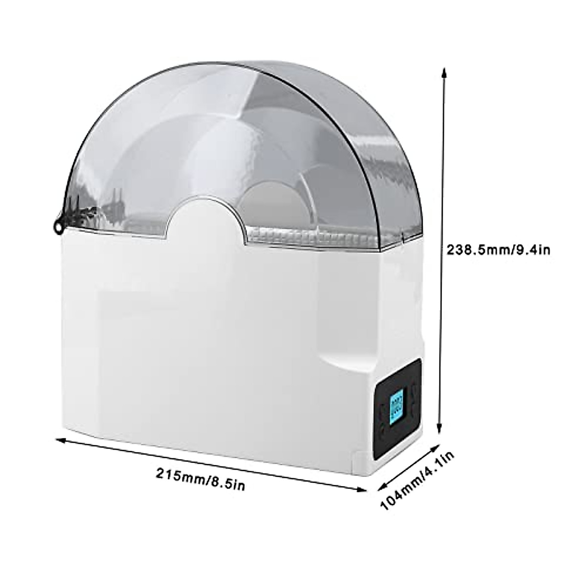 3D Printer Filament Dryer, Wear Resistance Anti Scalding Real Time Monitoring Filament Dryer 100‑240V Safe for Consumables(US Plug)