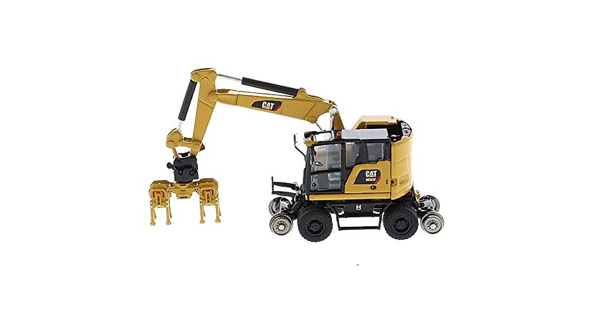 Caterpillar M323F Railroad Excavator Model - Diecast Collectible