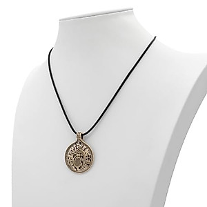 Dryad Design Skadi Norse Goddess of Winter Pendant - Bronze Norse Gift Pagan Jewelry