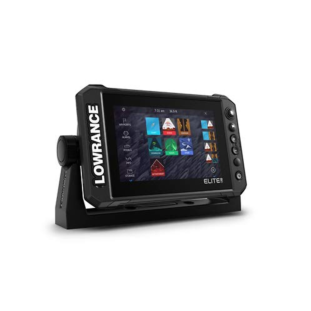 Lowrance Elite FS 7 Fish Finder with Active Imaging 3-in-1 Transducer, Preloaded C-MAP Contour+ Charts