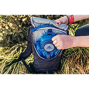 Gregory Mountain Products Women's Pace 3 H2O, Black Ice, One Size