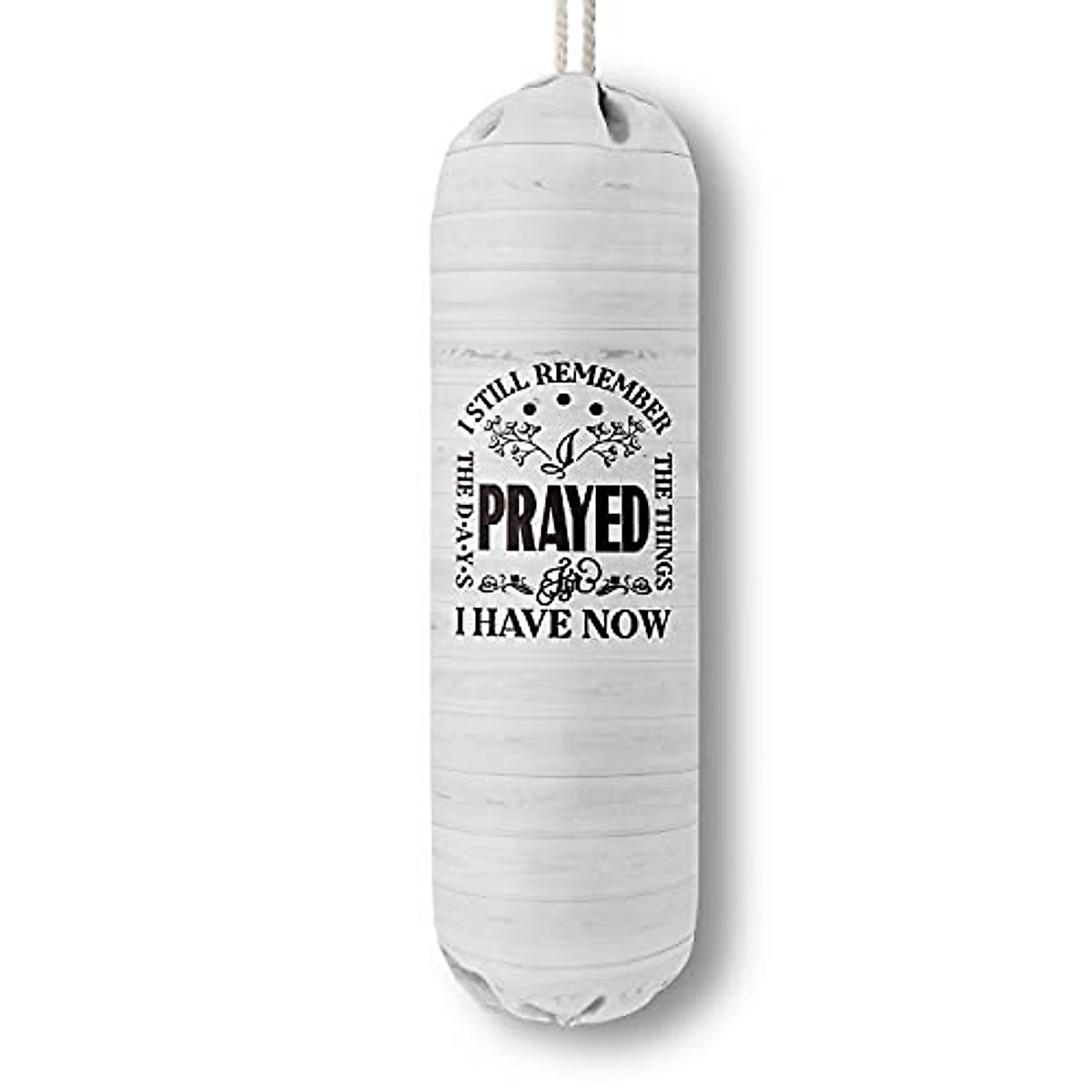 Funny Grocery Bags Holder Organizer For Shopping Bags, Wall Mount Plastic Bags Storage Container Dispensers,I Still Remember The Days I Prayed, Gift For The Preferred Family And Friends