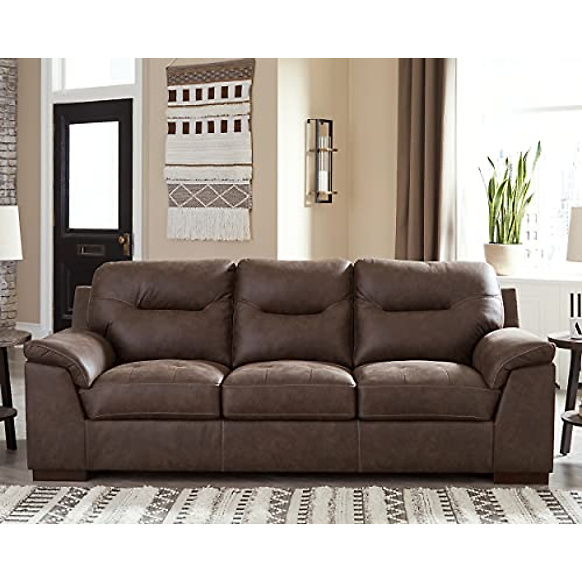 Signature Design by Ashley Maderla Sofa, Brown
