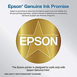 Epson WorkForce Pro WF-7820 Wireless All-in-One Wide-format Printer with Auto 2-sided Print up to 13" x 19", Copy, Scan and Fax, 50-page ADF, 250-sheet Paper Capacity, 4.3" screen, Works with Alexa