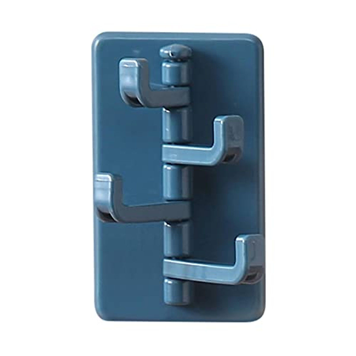 NA Creative Organ Hook Kitchen Wall-Mounted Nail-Free Hanger Behind The Door Bathroom no Traces on The Walls Plastic Bathroom Adhesive Hook