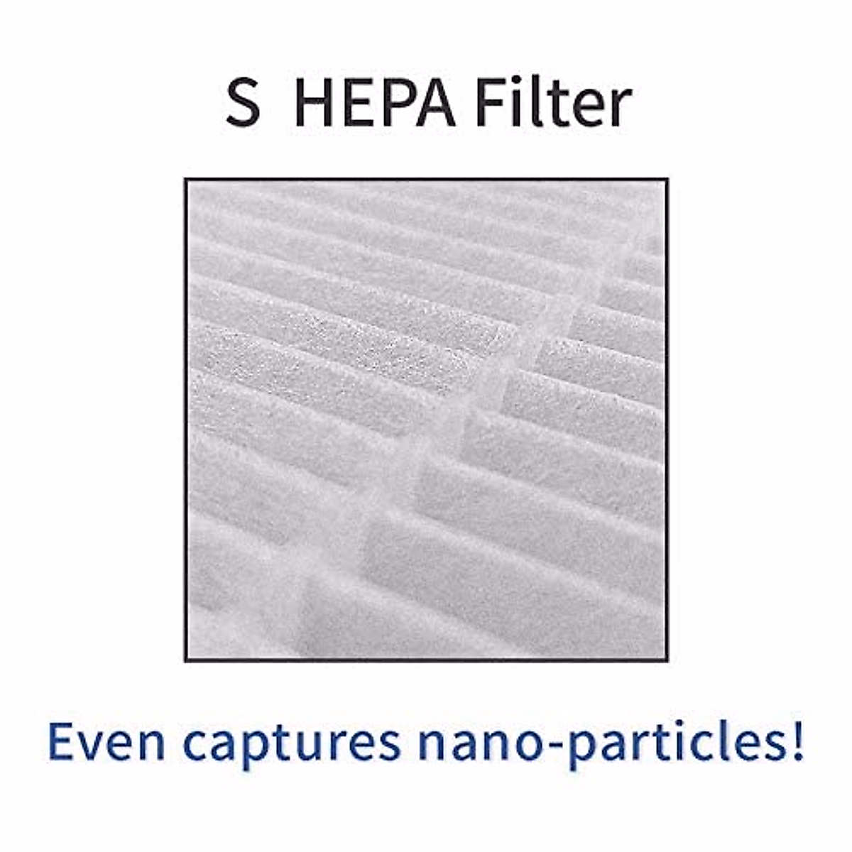 Smart Health S HEPA Filter - Air Filter Replacement For Smart Health S Air Purifier - 1 Count