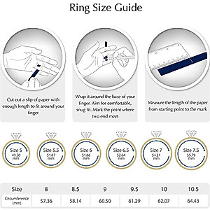 Ivy Gems Women Infinity Promise Ring in Sterling Silver Yellow Gold Plated Finish with White Topaz Accent Jewelry Size 7