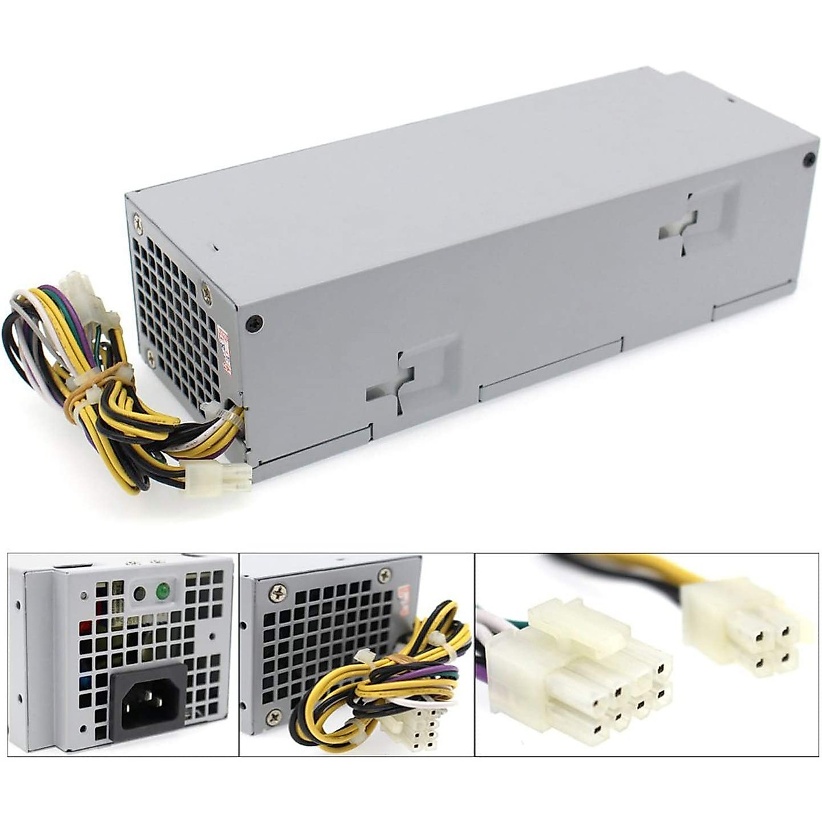 Upgrade 240W Power Supply for Dell Inspiron 3650 3656 Optiplex 3040 5040 7040 SFF HU240AM-00 AC240EM-00 L240NM-00 P/N: THRJK 04GTN5 4GTN5 H62JR 2P1RD AC240NM-00 B240NM-00 H62JR 3RK5T HU240NM-00 (8+4p)