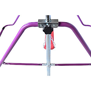 Gymnastics Bar Kids Home Training Kip Bar | Expandable Horizontal Kip Bar Folding Home Gym Equipment Boys and Girls | Junior Gymnastics Training Jungle Gym Monkey Bar Playground Gymnastic Bar Purple