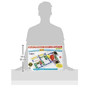 Snap Circuits Classic SC-300 Electronics Exploration Kit | Over 300 Projects | Full Color Manual Parts | STEM Educational Toy for Kids 8+ 2.3 x 13.6 x 19.3 inches