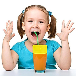 Silicone Sippy Lids Pack of 5, maxin Silicone Spout Makes Cup into Spill-Proof Sippy Cup for Babies and Toddlers