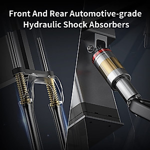 X20 Electric Bicycle, 20" 2000W Electric Bike for Adults, 48V 25AH Removable Battery, Up to 30 MPH, Snow Beach Mountain E-Bike with Dual Hydraulic Shock Absorber& Pedal Assist