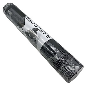 Skelcore 4mm PVC Yoga Mat with Non-Slip Honeycomb Texture for Enhanced Stability | Lightweight Exercise Mat for Pilates, Yoga, HIIT & Floor Exercises, Lotus Design