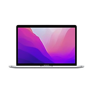 2022 Apple MacBook Pro with Apple M2 Chip (13-inch, 16GB RAM, 512GB SSD Storage) (QWERTY English) Silver (Renewed)