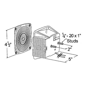 Grote 53672 Submersible Trailer Lighting Kit (LH Stop Tail Turn Replacement)