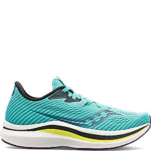 Saucony Women's Endorphin Pro 2 Running Shoe, Cool Mint/Acid, 7