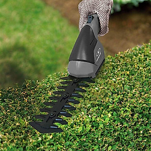 Sun Joe HJ605CC-GRY 2-in-1 Electric Telescoping Grass Trimmer, Grey