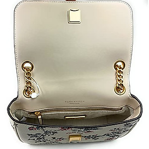 Tory Burch Willa Printed Small Shoulder Bag With Convertible Chain Strap (Lyonnaise Floral)
