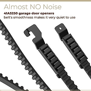 41A5250 Garage Door Belt 237" Replacement for 7ft Height Garage Door Compatible with Chamberlain, liftmaster, sentex, whisperdoor Garage Door Openers