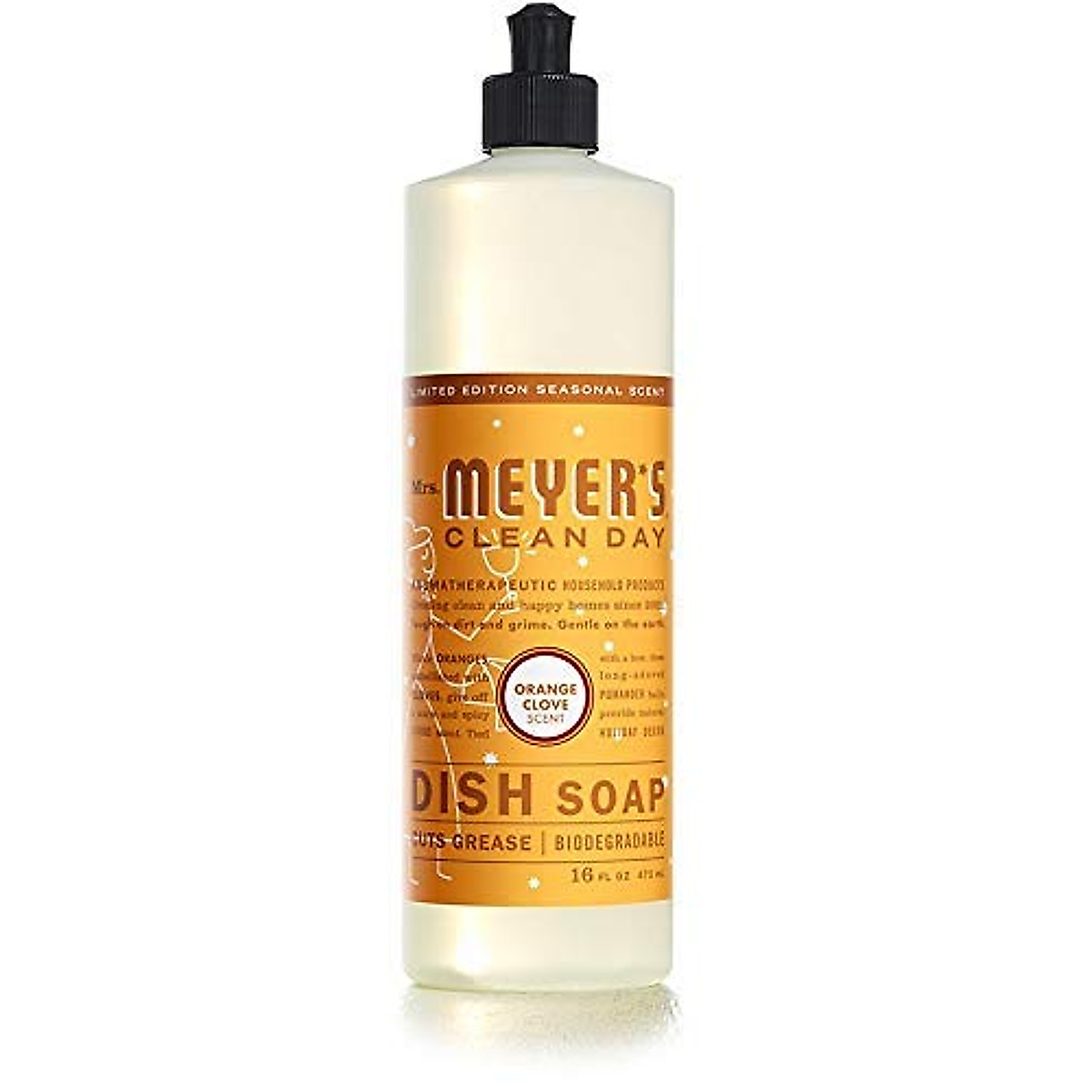 MRS. MEYER'S CLEAN DAY Variety Dish Soap Scent (Peppermint + Orange Clove + Iowa Pine)