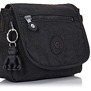 Kipling Women's Sabian Mini Crossbody, Lightweight Everyday Purse, Shoulder Bag, Black Noir