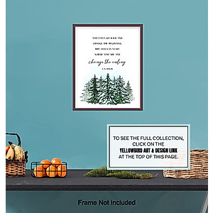 Motivational Positive Inspirational Quotes Decor Wall Art - Uplifting Encouragement Gifts for Women, Men - Uplifting Encouraging Sayings for Wall Decor - Home Office Posters 8x10