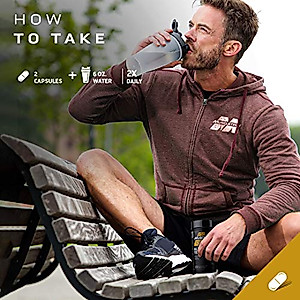 Testosterone Booster for Men | MuscleTech AlphaTest | Tribulus Terrestris & Boron Supplement | Max-Strength ATP & Test Booster | Daily Workout Supplements for Men, 120 Pills (Package May Vary)