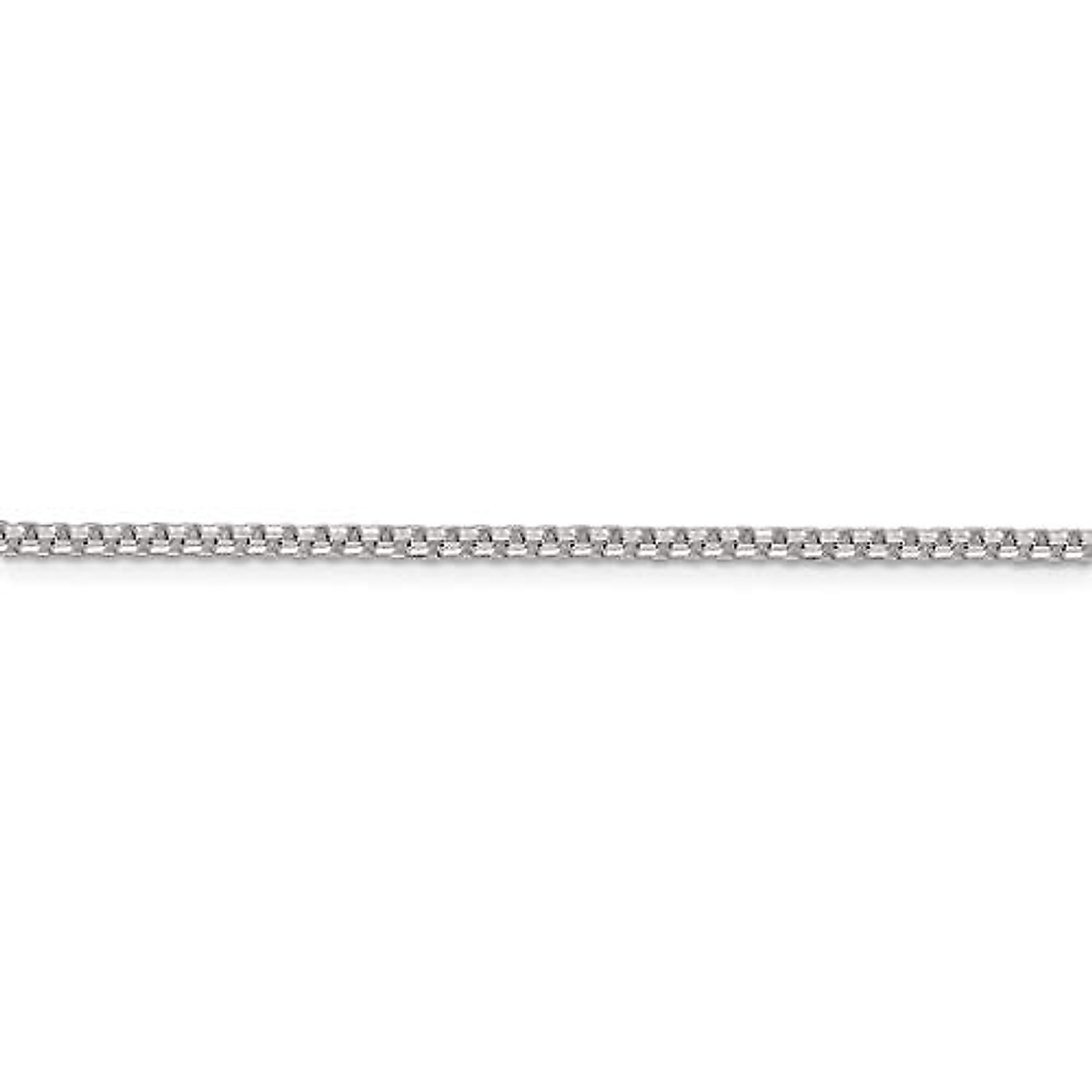 IceCarats 925 Sterling Silver 2mm Round Box Link Chain Necklace 20 inch