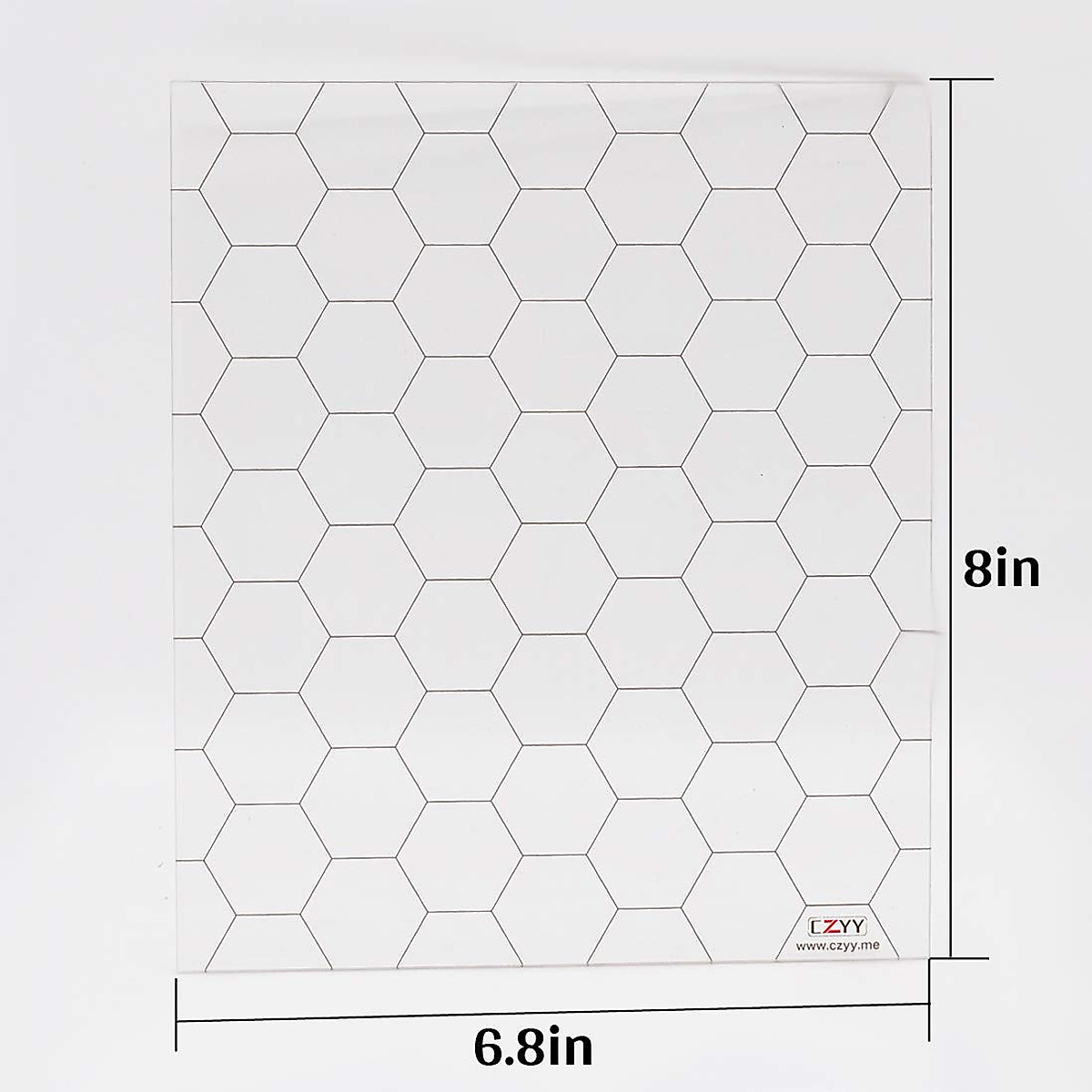 CZYY 1" Square Grid Game Mat and 1" Hex Grid Game Mat