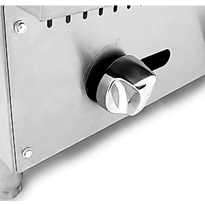 ATOSA US ATMG-48T-48″ HD Commercial Griddle Thermostatically Controlled Propane Griddle Cooktop Stainless Steel Restaurant Grill Portable Top Griddle - 100,000 BTU