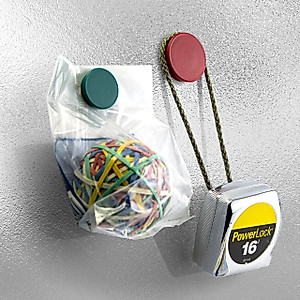 Officemate Heavy-Duty Magnets, Assorted Colors, Pack Of 30