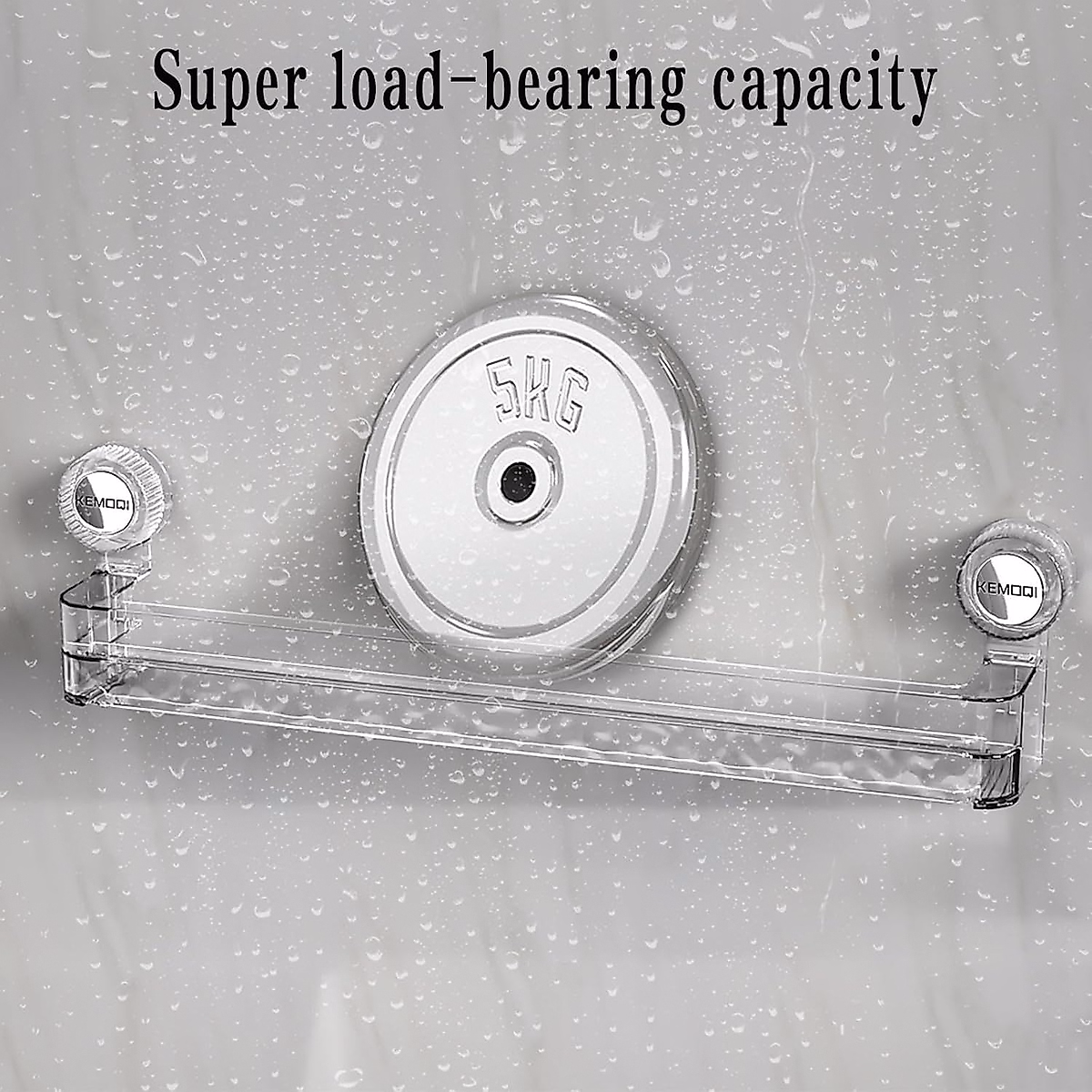 Suction Cup Retractable Slipper Rack, 2 in 1 Wall Mounted Slippers Towel Pole, Wall Mounted Adjustable Towel Rack, No Drilling Hang Walls for Bathroom(Mix)