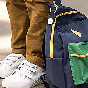 Fannoday Airtag Case 2 Pack, Airtag Holder Black Silicone Item Finder, Durable Air Tag Keychain Shockproof Tracker Protection for Backpack Luggage Suitcase Dogs Cats Tracking Accessories