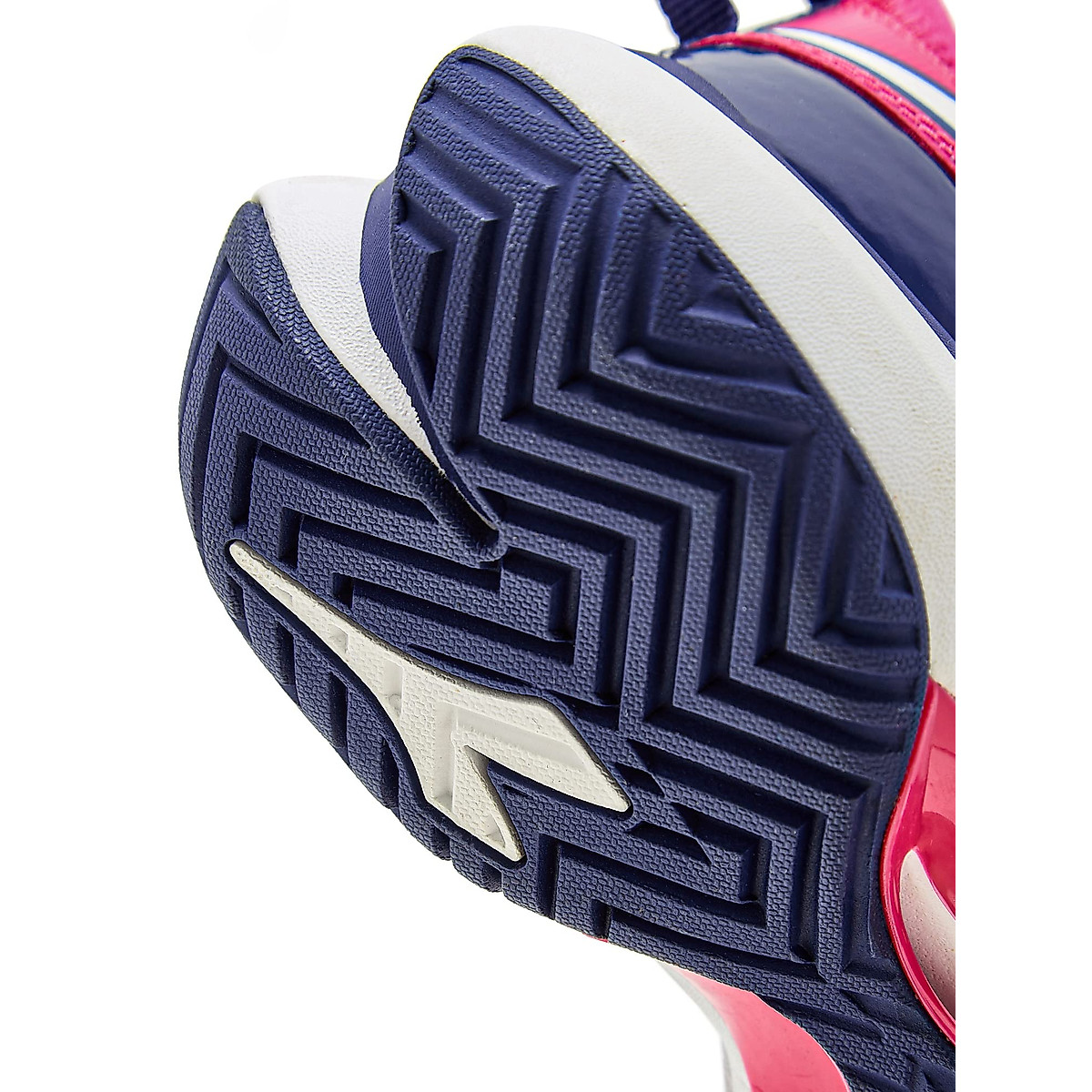 Diadora Women's Finale All Ground Tennis Shoe (Pink Yarrow/White/Blueprint, 7.5)