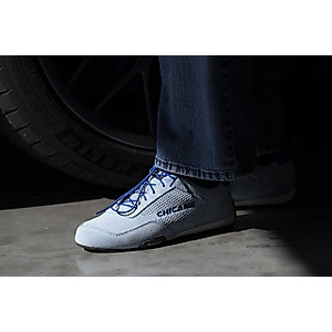 Chicane Womens Speedster Performance Low Top Motorsports Car Driving Racing Shoe, Light Blue, Size 9.5