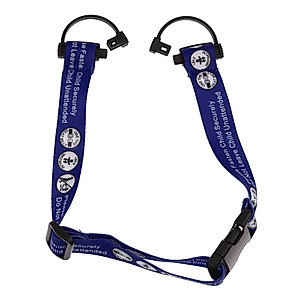 Hooshing 2PCS Kids Baby Safety Seat Belt Adjustable Supermarket Shopping Cart Belt Chair Seat Belts Blue