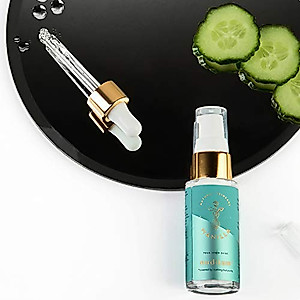 Manilla Triple Facial Moisturizing Lotion with Hydreïs, Cucumber Extract and PCA Sodium for All Skin Types, 1 Fl Oz I Emulsion Moisturizer, Face Hydrating Moisturizer, Suitable for Vegans